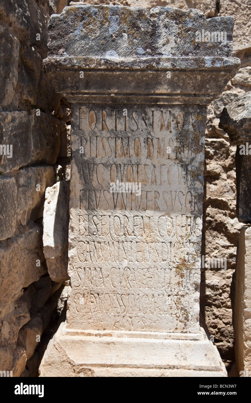 The Roman ruins of Dougga are renowned as the most beautiful Roman site ...