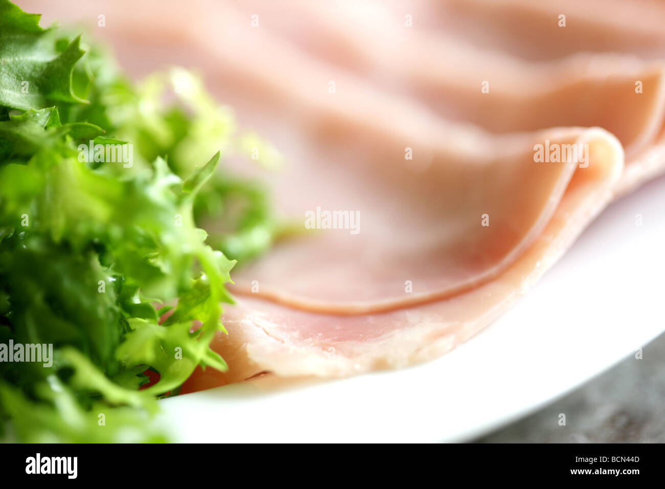 Italian Cooked Ham Salad Stock Photo - Alamy