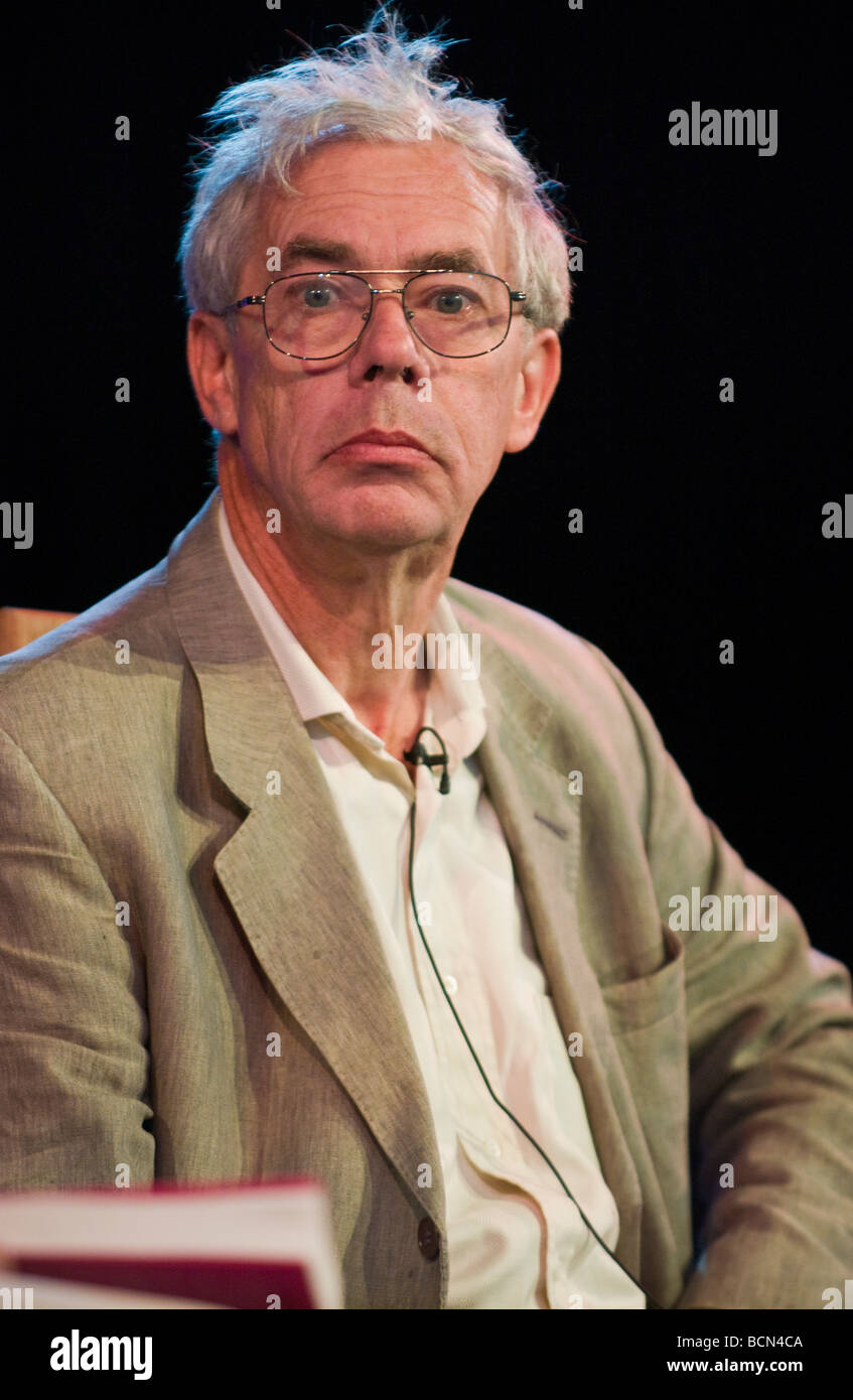 Economist John Kay pictured at Hay Festival 2009 Stock Photo - Alamy