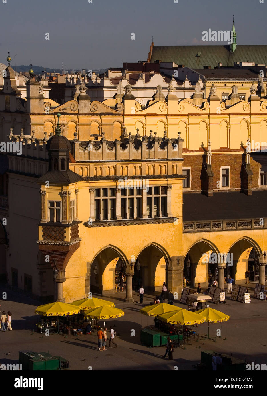 Krakow Poland Cloth Hall Sukiennice at Main Market Square Rynek Glowny ...