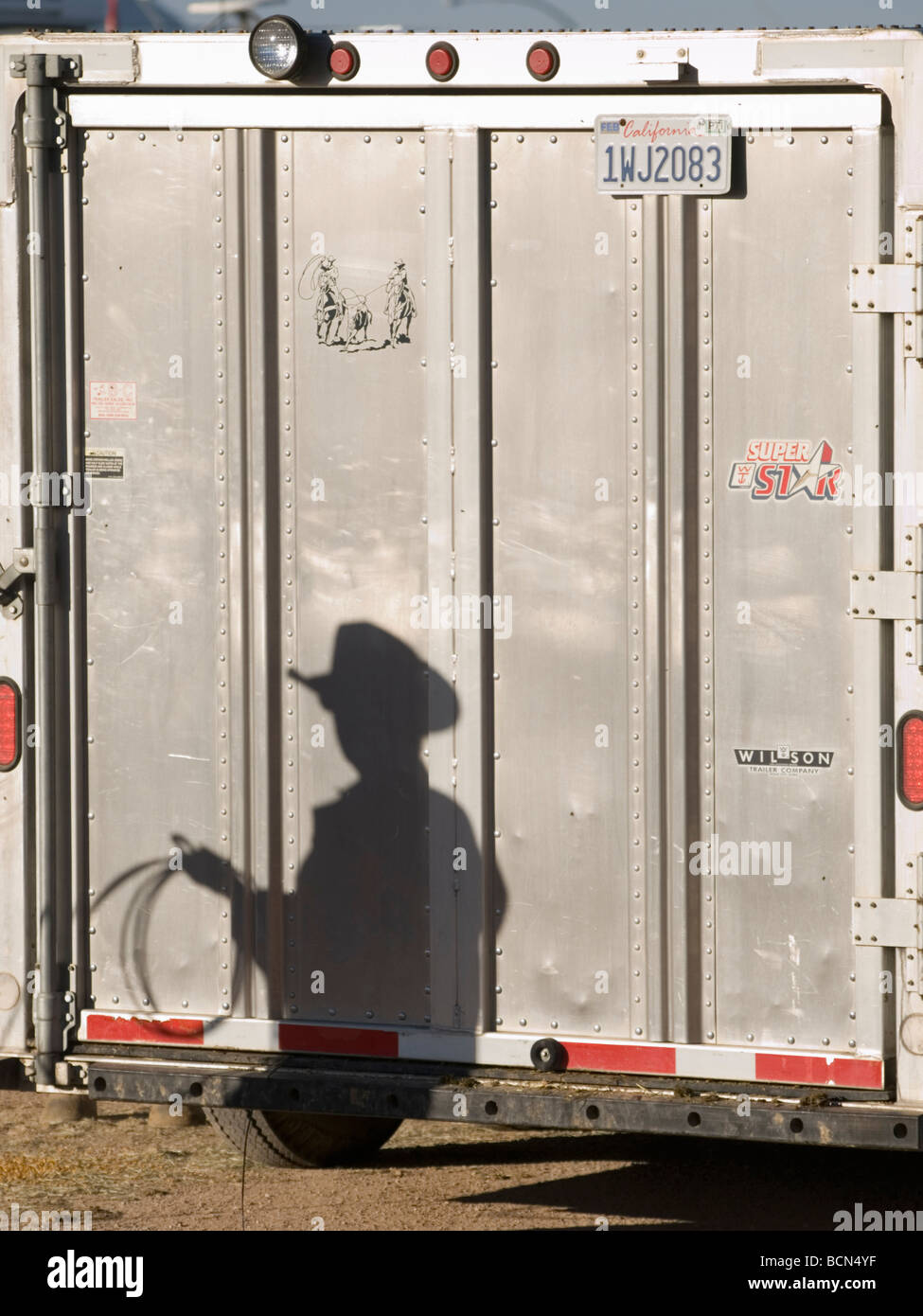 Cowboy shadow hi-res stock photography and images - Alamy