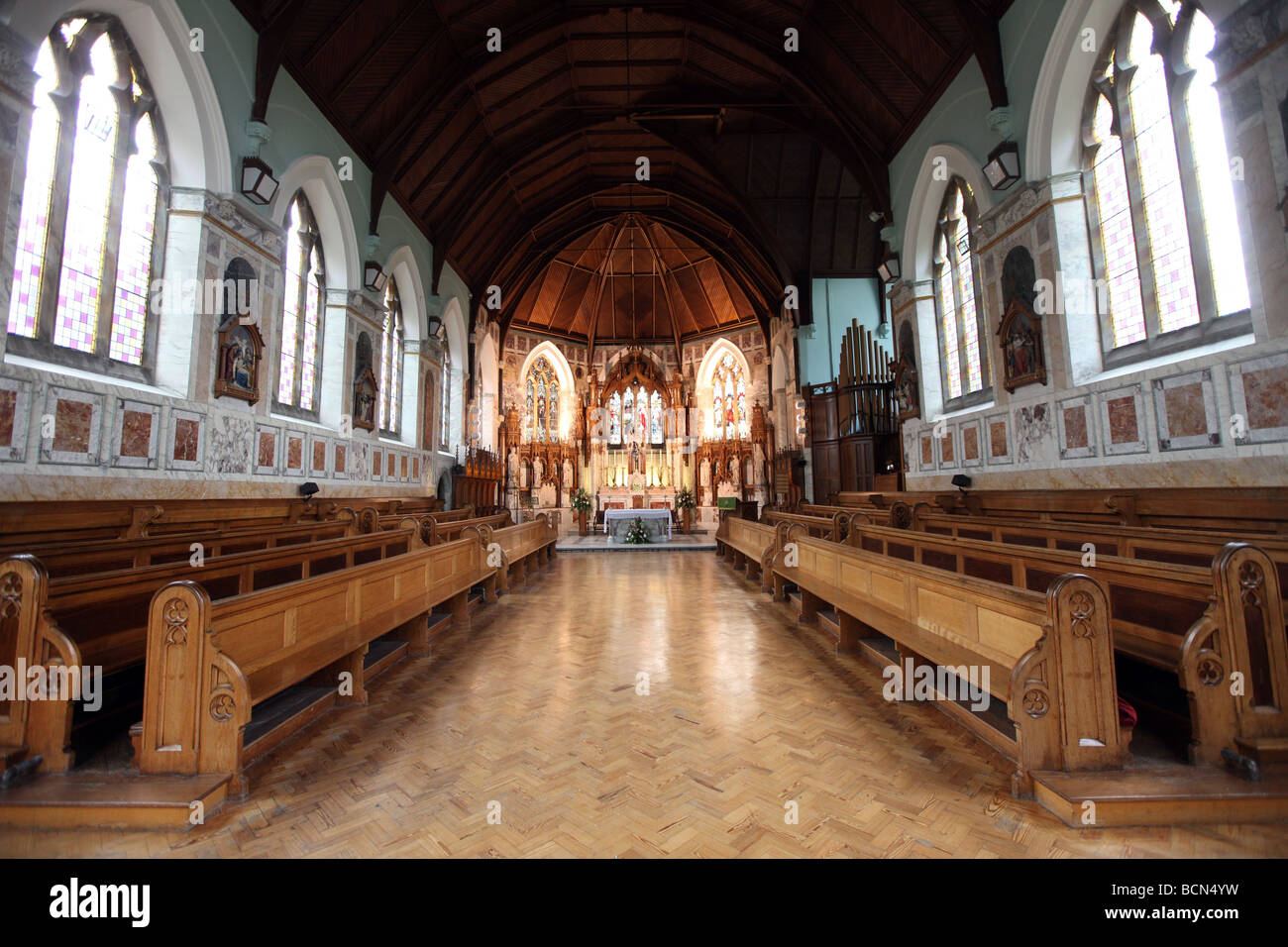 The spectacular interior of St Mary's chapel at Blairs College in ...