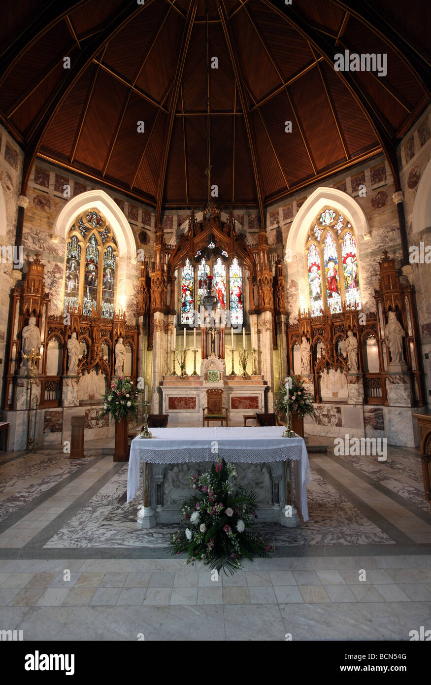 The spectacular interior of St Mary's chapel at Blairs College in ...