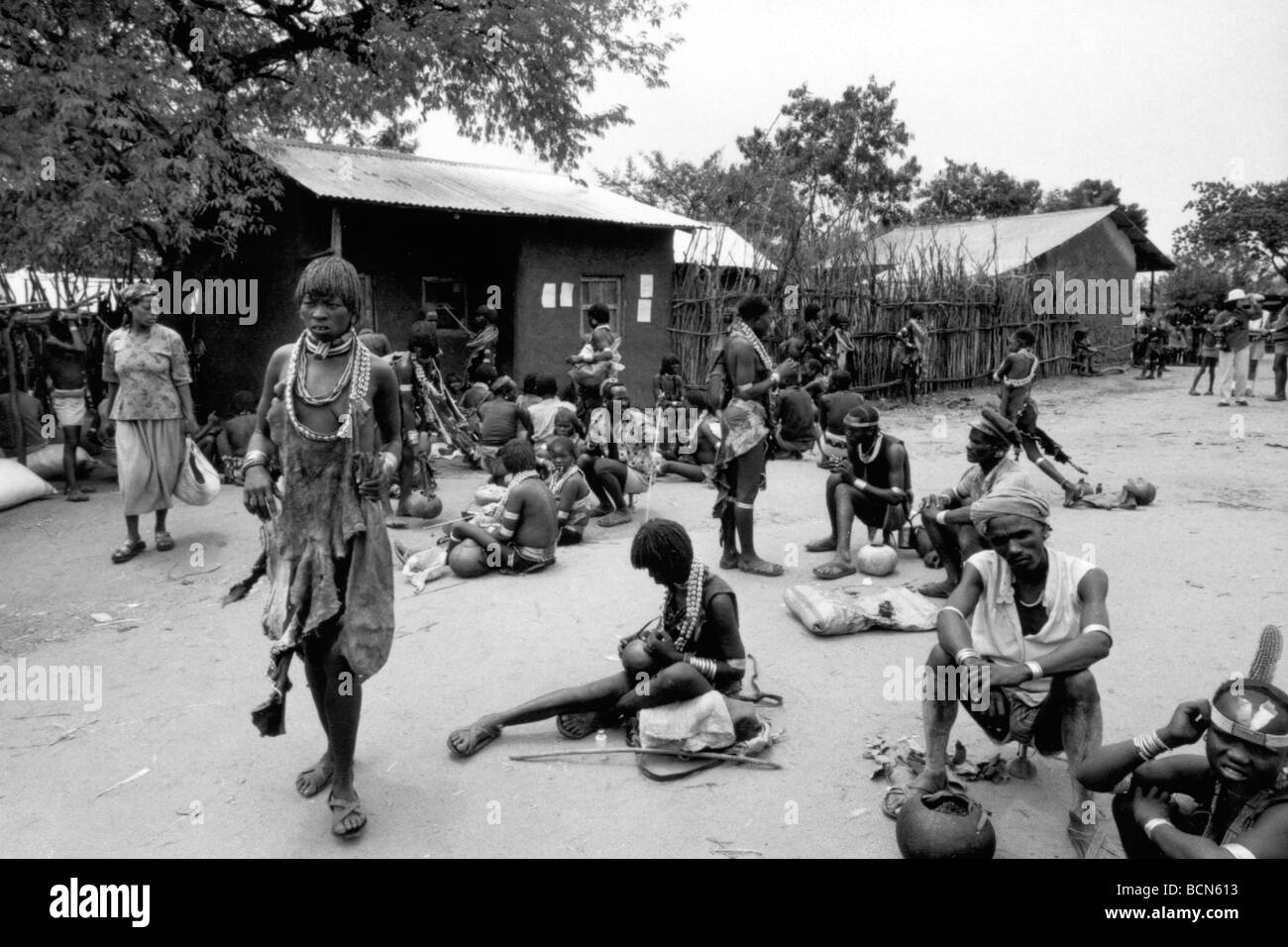 ethiopia omo valley hamer tribe Stock Photo - Alamy