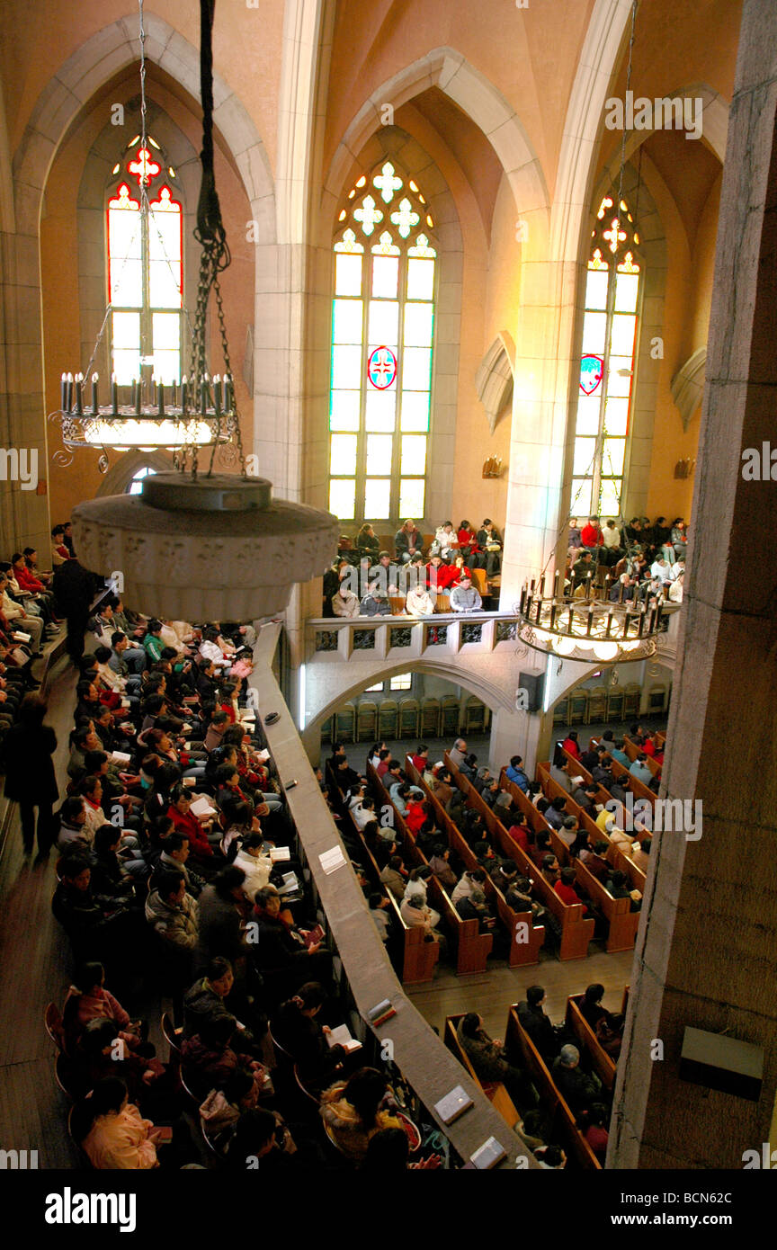 People attending church, Shanghai, China Stock Photo - Alamy