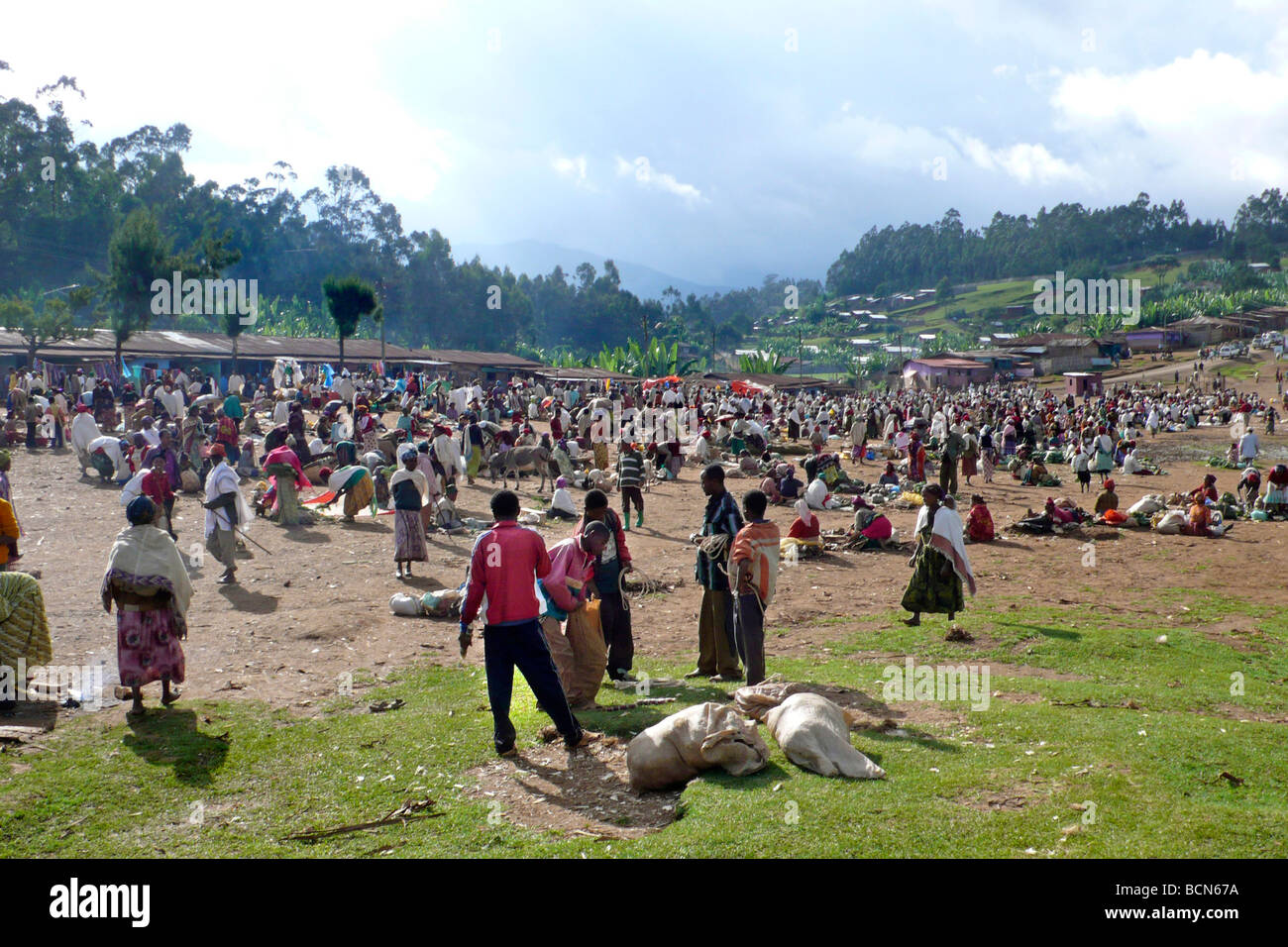 ethiopia dorzè people chencha Stock Photo - Alamy