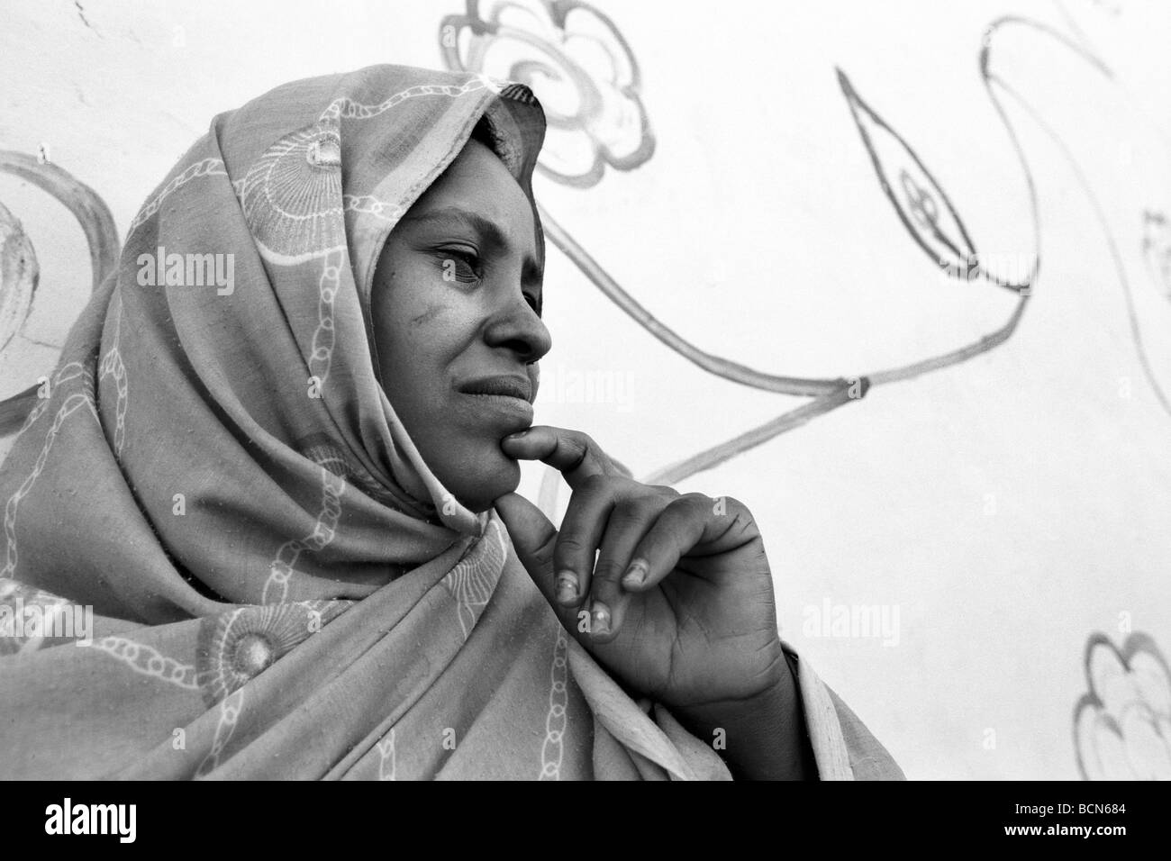 Muslim nubian woman portrait hi-res stock photography and images - Alamy