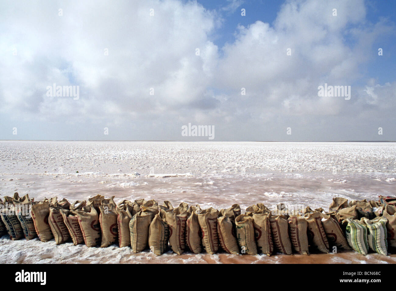 oman saline of mahoot Stock Photo - Alamy