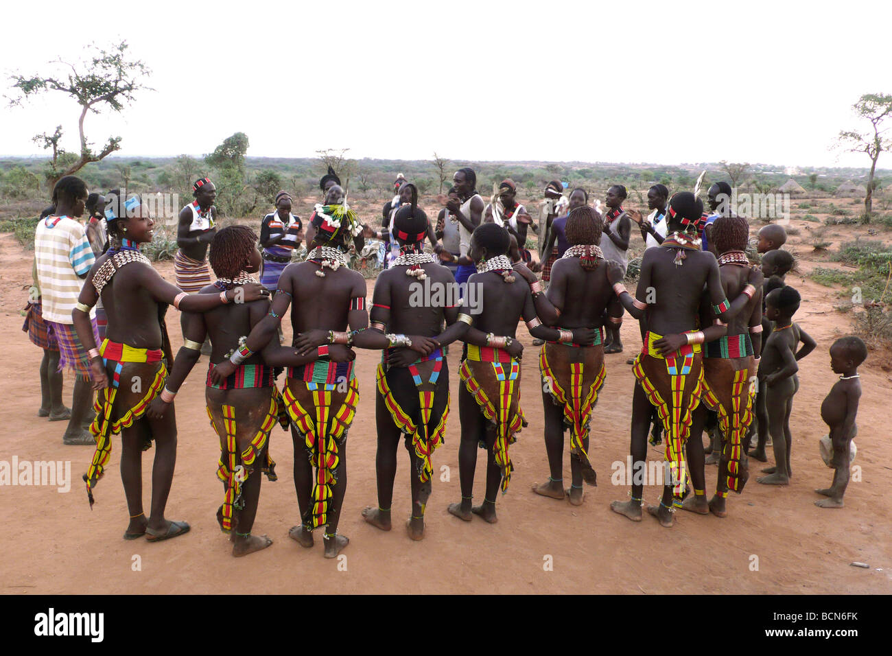 ethiopia omo valley turmi hamer tribe Stock Photo - Alamy