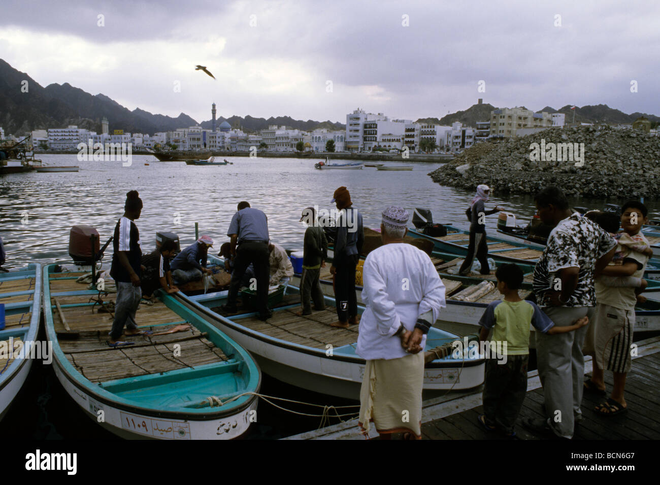 oman fish market muscat Stock Photo - Alamy