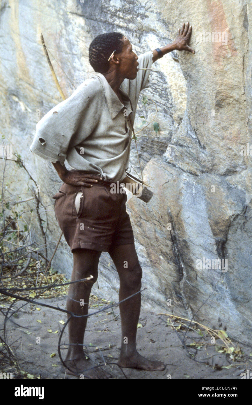 Bushmen kalahari tourist hi-res stock photography and images - Alamy
