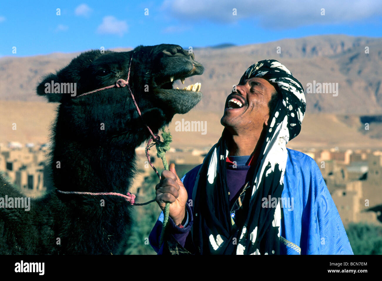 morocco Moroccan smiles tenerhir Stock Photo - Alamy