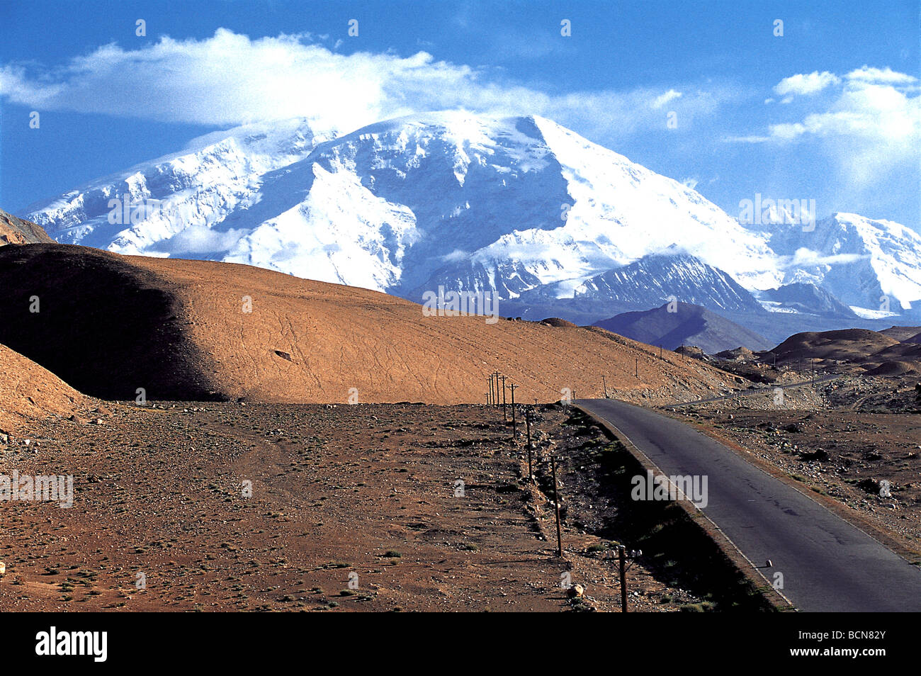 Mount Muztagta, Taxkorgan Tajik Autonomous County, Kashgar Prefecture ...