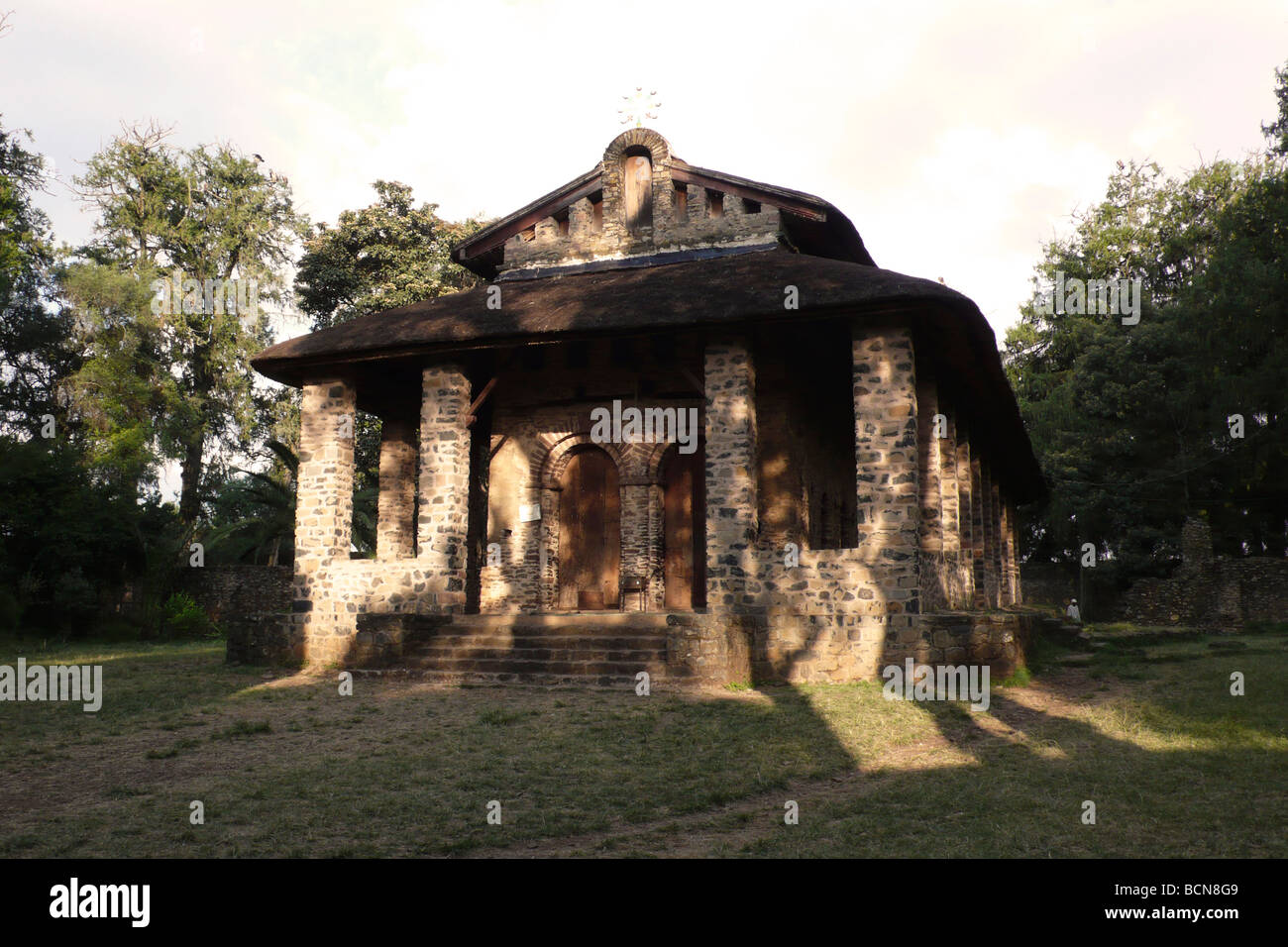 ethiopia church of Debre Berhan Selassie gondar Stock Photo - Alamy