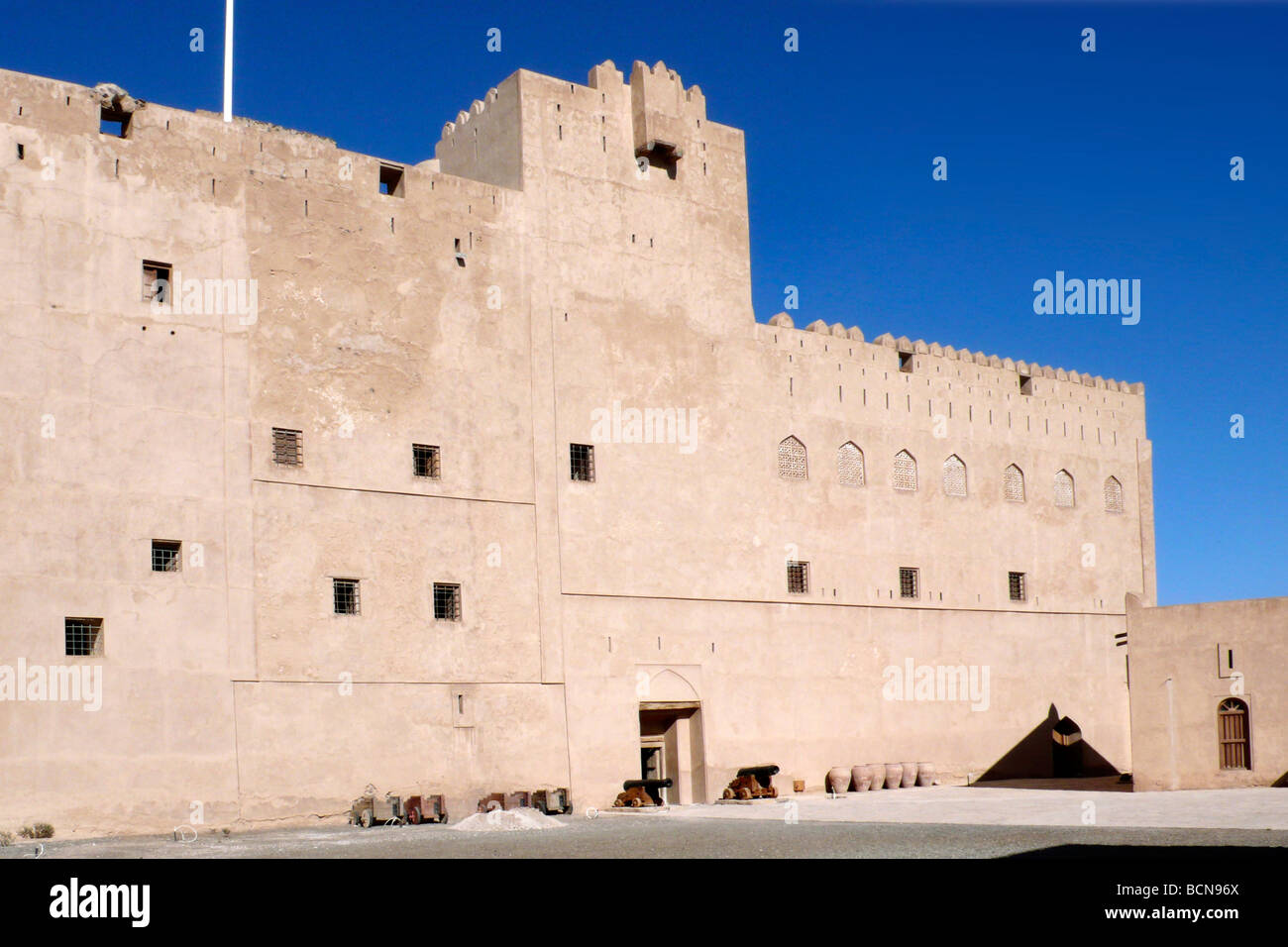 oman jabrin fort Stock Photo - Alamy