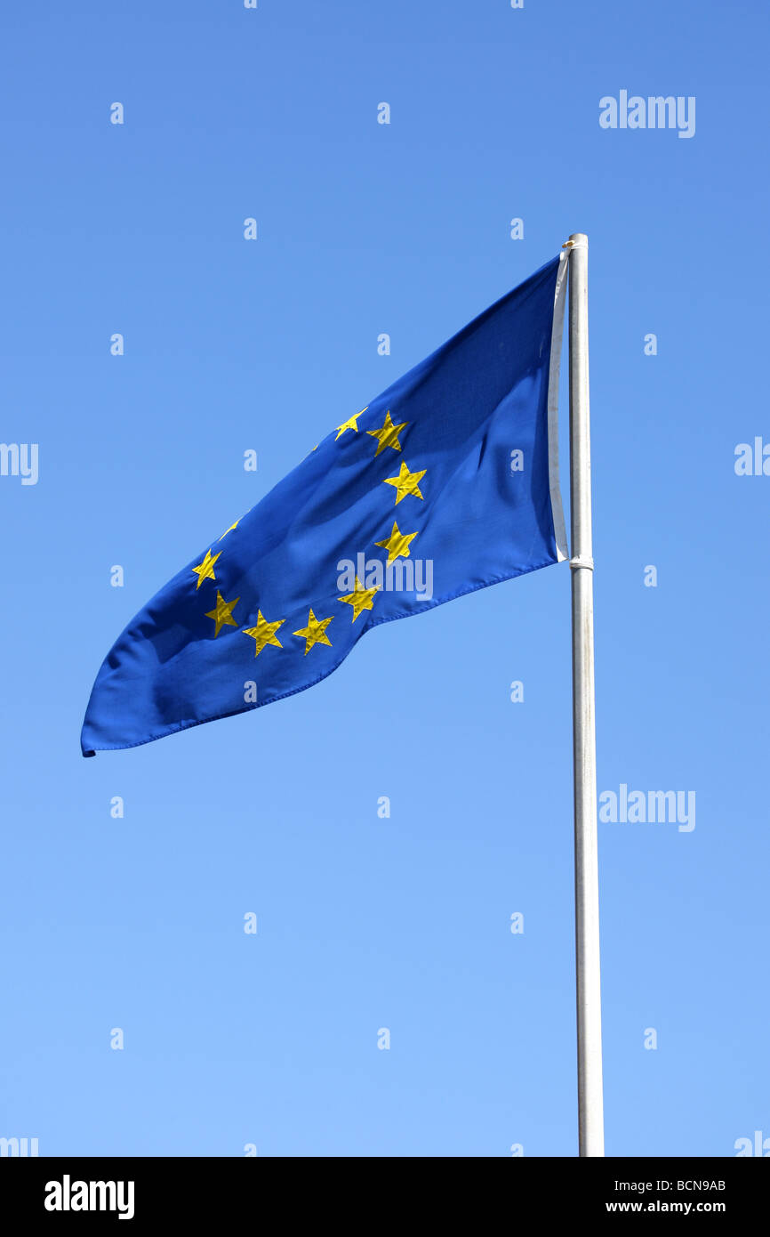 Flag of the European Union EEC Stock Photo - Alamy