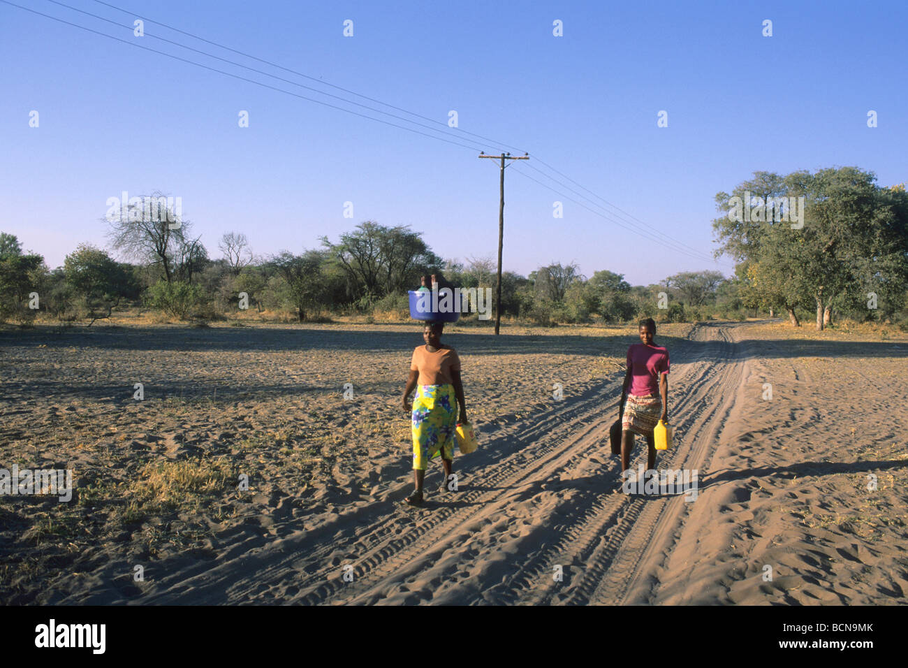 botswana daily life in shakawe Stock Photo - Alamy