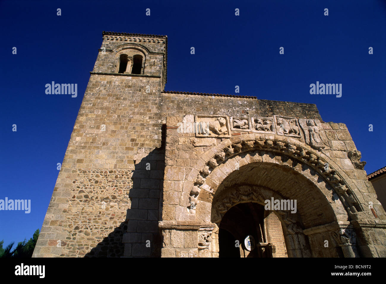 Italy, Basilicata, Tursi, Sanctuary of Santa Maria di Anglona Stock ...