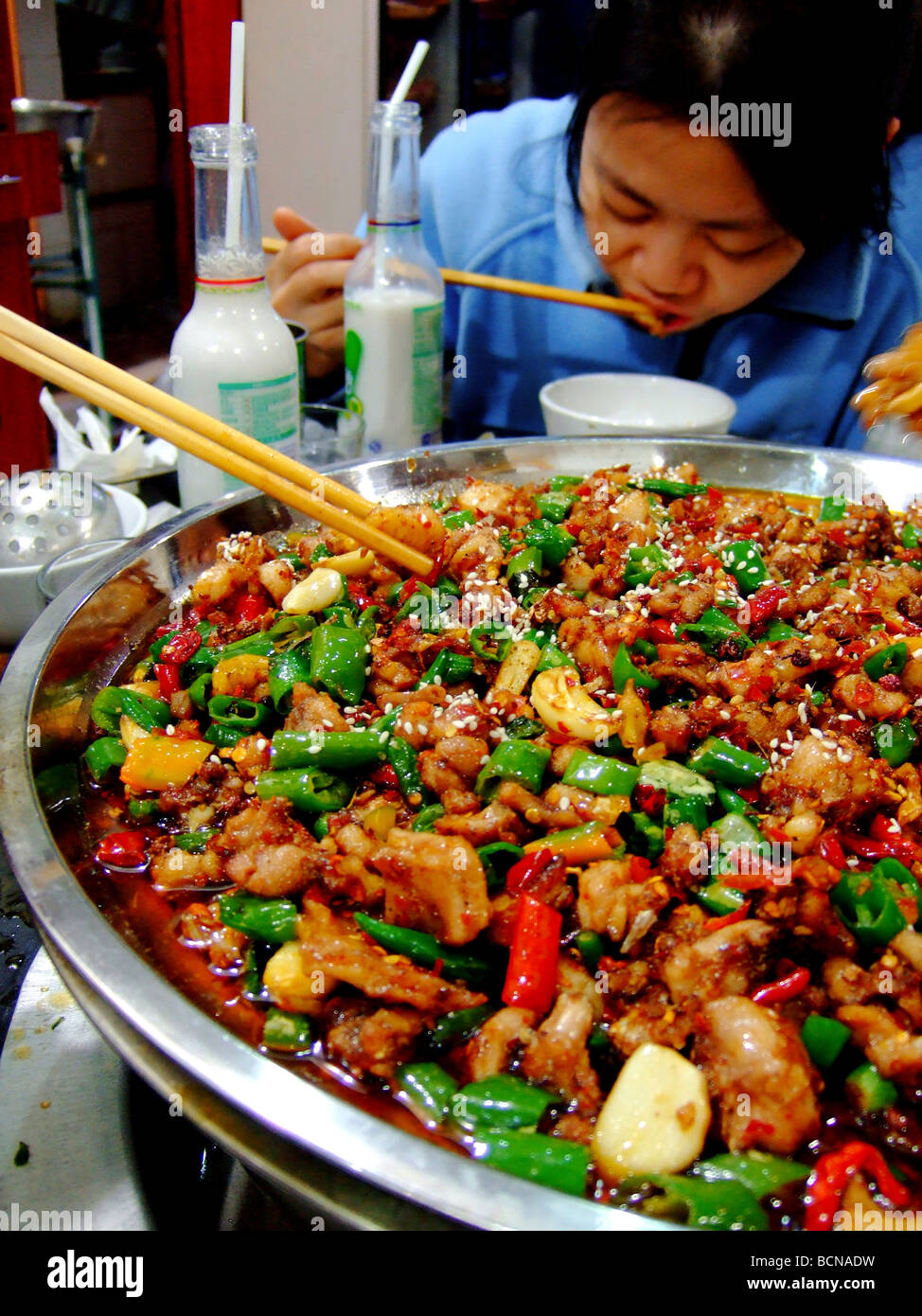 Traditional snack Spicy Rabbit's Meat, Chengdu, Szechwan Province ...