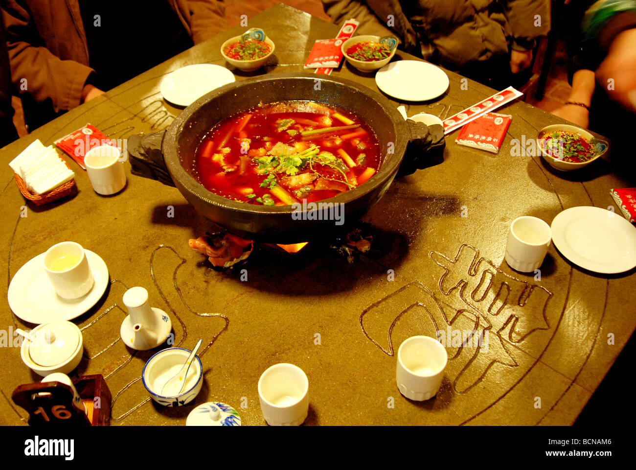 Emperor Qianlong's Spicy Fish Stone Hot Pot, Chengdu, Szechwan Province ...