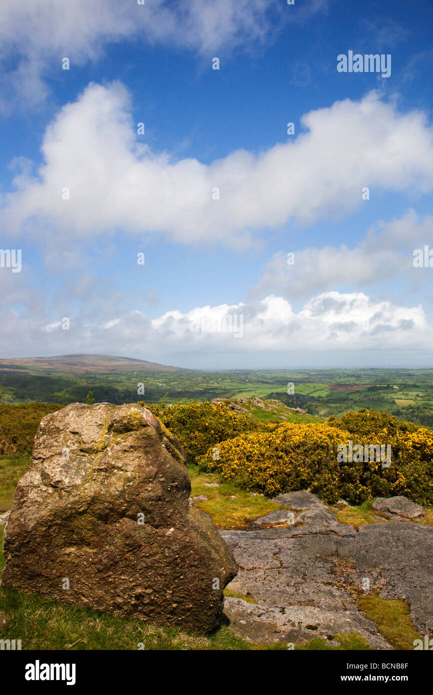 Summit of Meldon Hill Chagford Devon England Stock Photo - Alamy