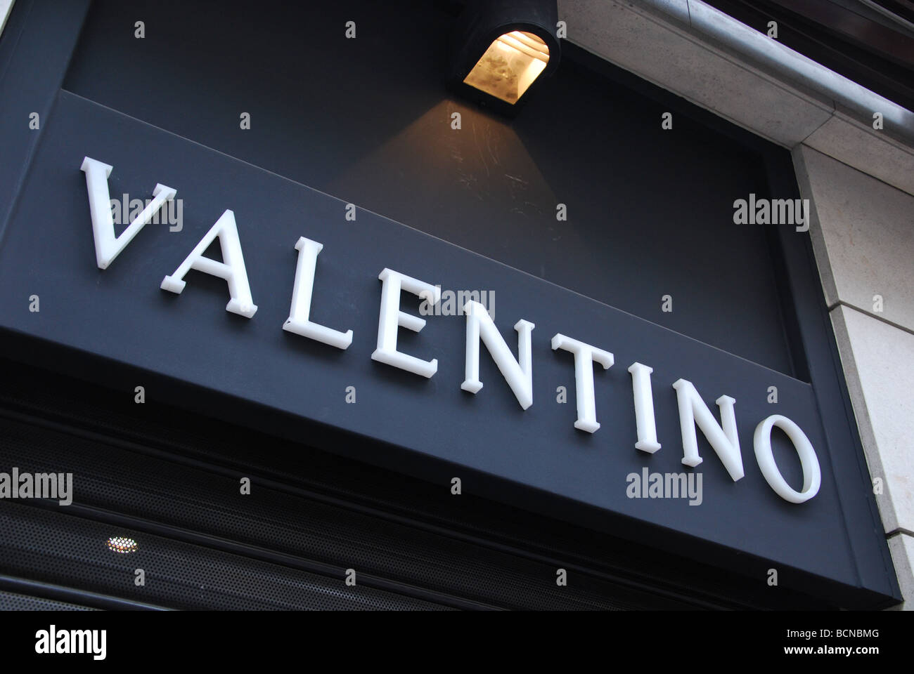 Valentino Shopfront Paris France Stock Photo - Alamy