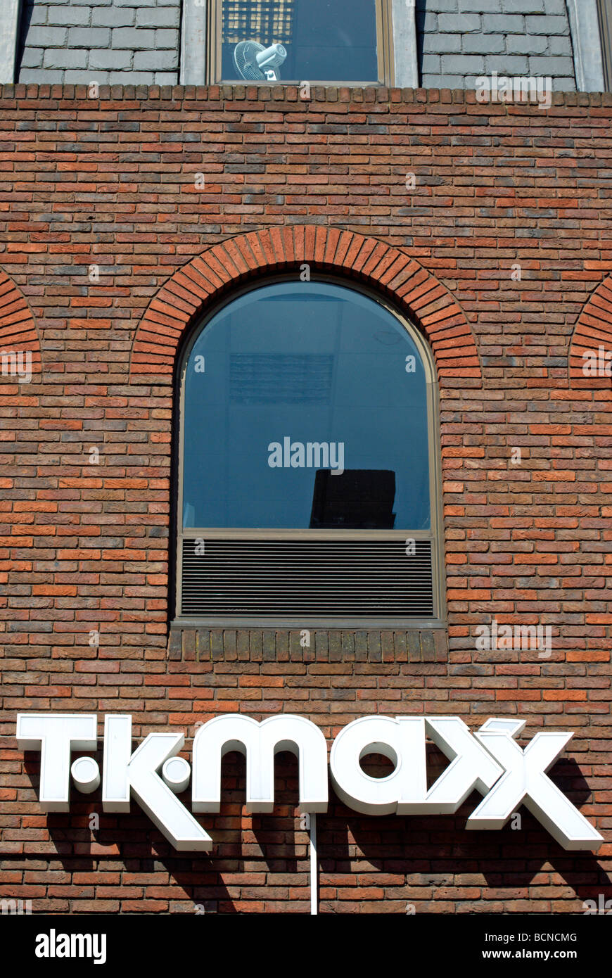 t.k.maxx logo on a branch of the store in kingston upon thames, surrey ...