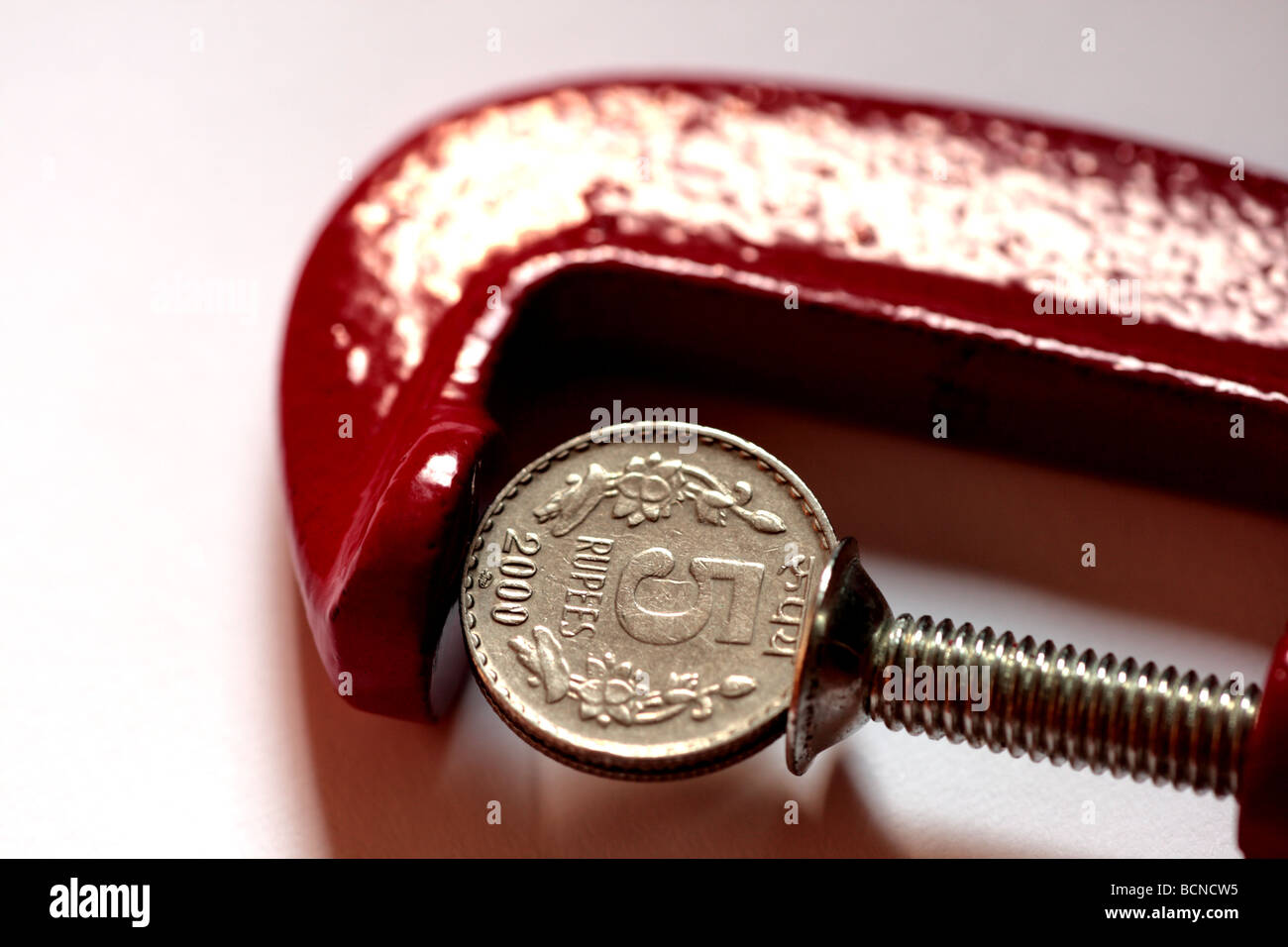 Money crunch hi-res stock photography and images - Alamy