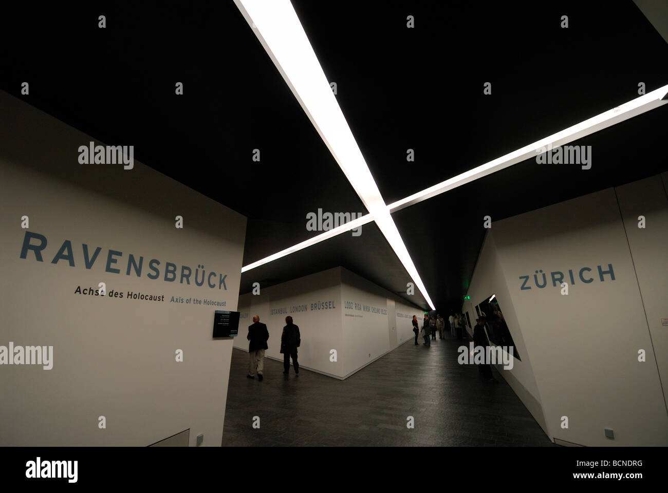 Berlin Germany Axis of the Holocaust Jewish Museum Stock Photo - Alamy