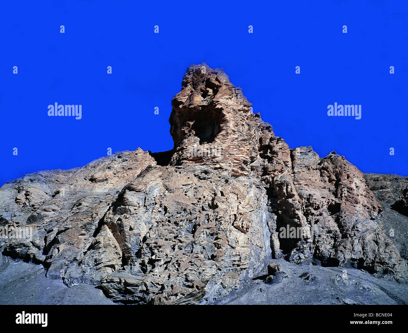 Ophiolite Lava formation in Shishapangma Mountain, Shigatse Prefecture ...