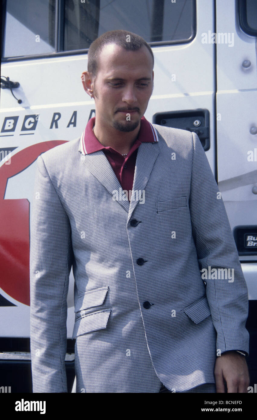 BBC Radio 1 One Roadshow. St.Ives. Cornwall. Matt Goss Stock Photo - Alamy