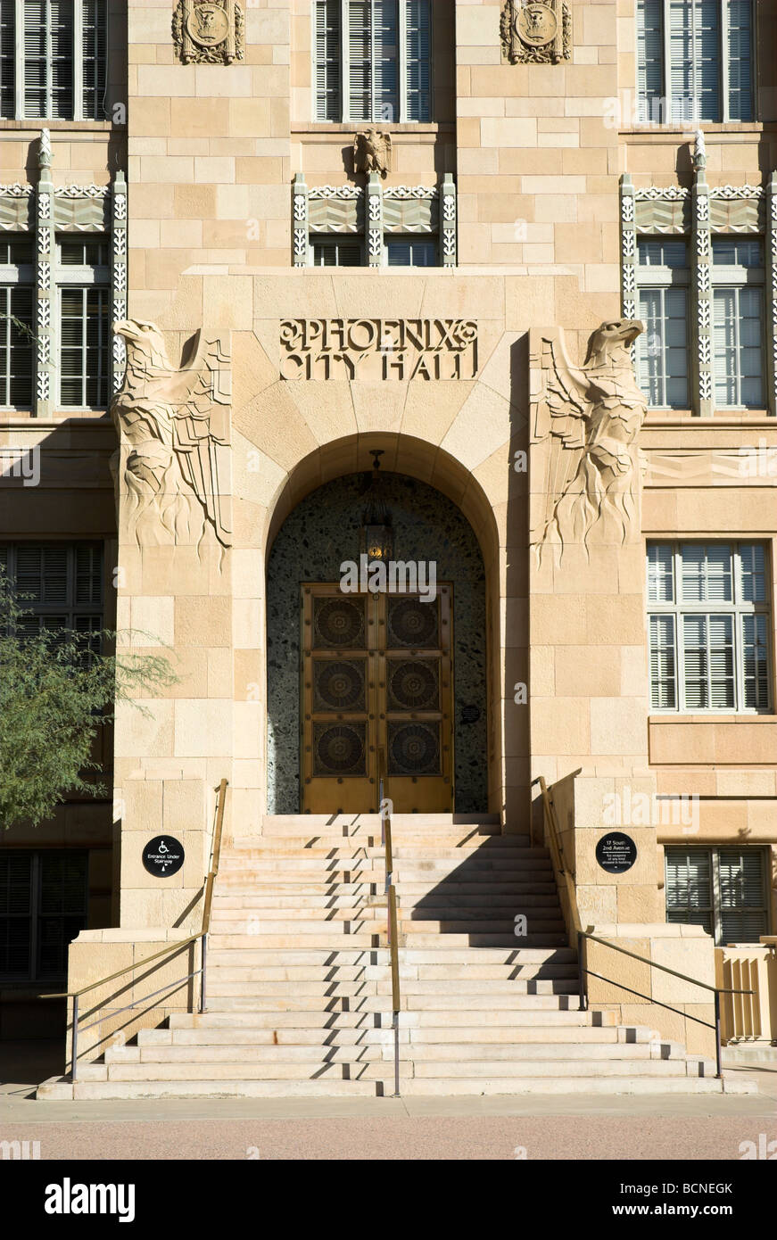 The old Phoenix City Hall, downtown Phoenix, Arizona Stock Photo - Alamy