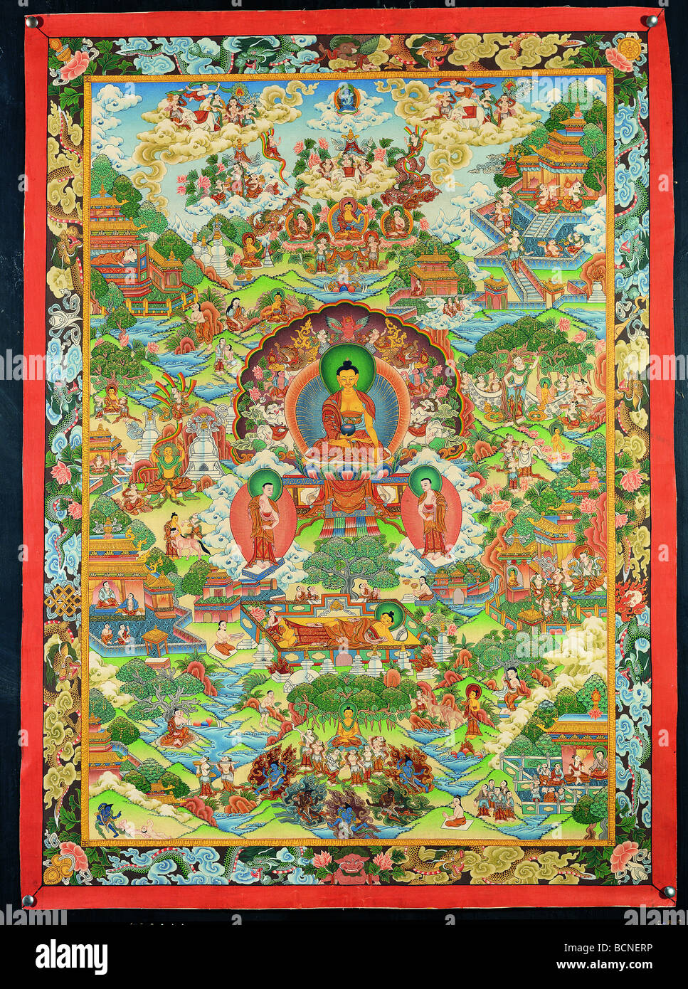 Tangka, Tibet, China Stock Photo - Alamy