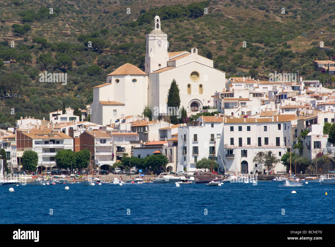 The Beautiful Coastal Town of Cadaques Cap de Creus Peninsula Catalonia ...