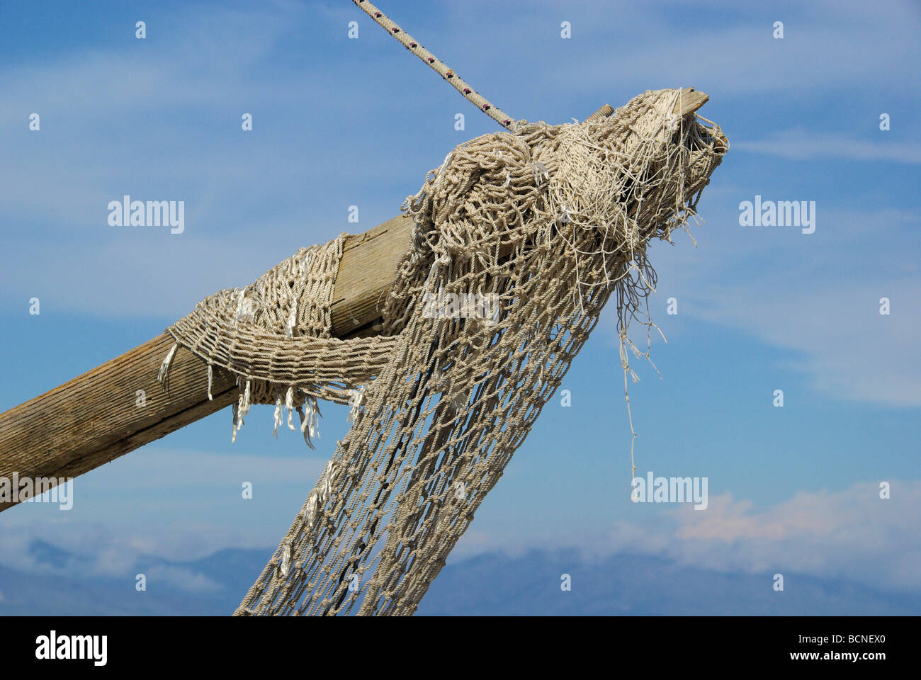 Fischernetz fishing net 05 Stock Photo - Alamy