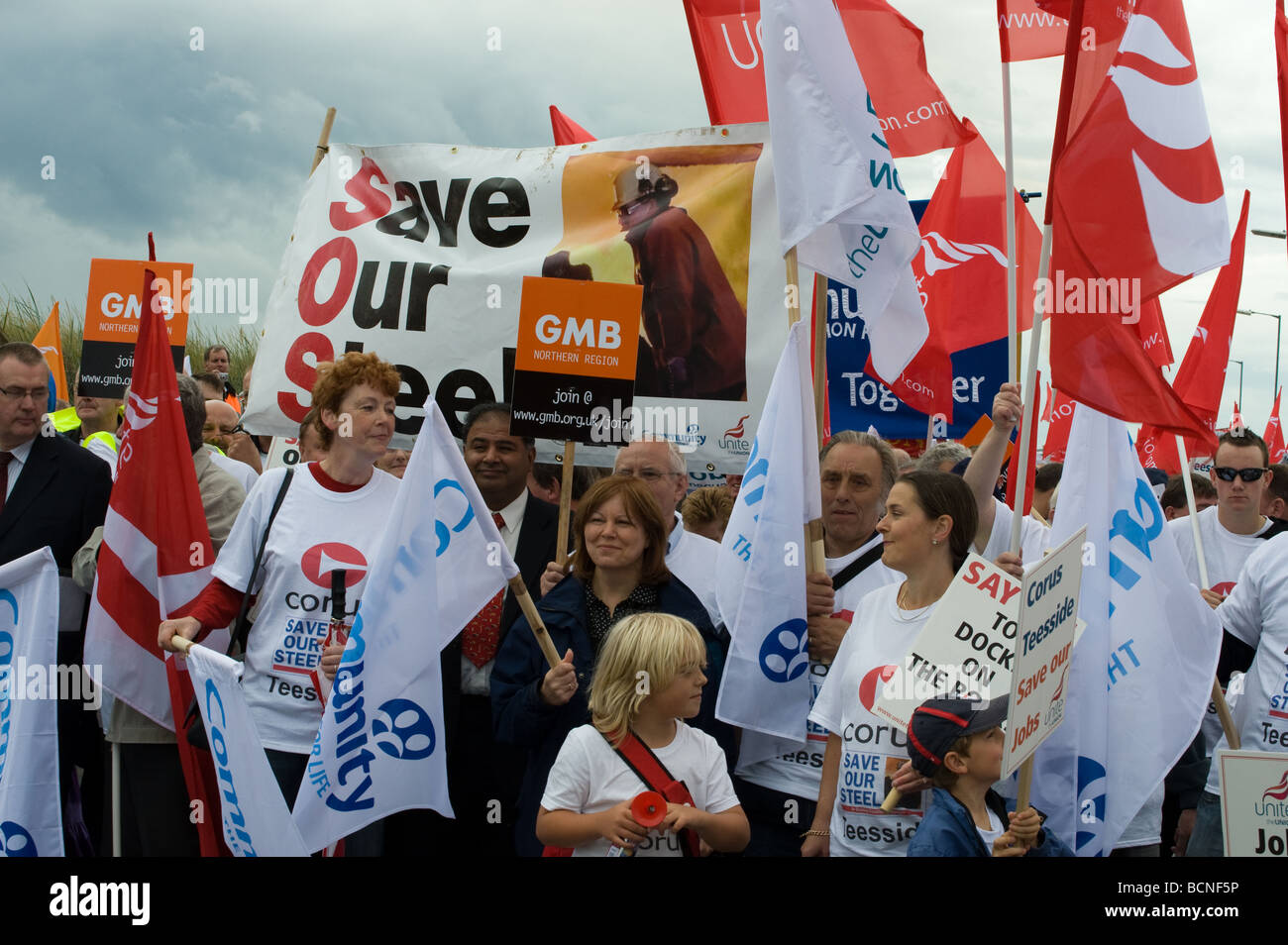 Save our steel hi-res stock photography and images - Alamy