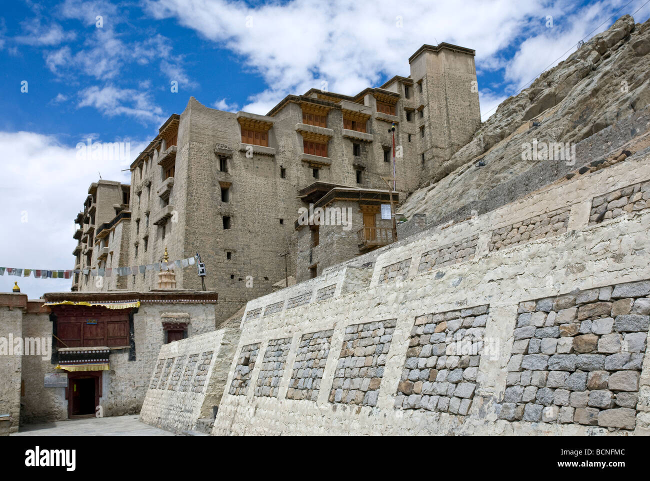 Leh Palace. Ladakh. India Stock Photo - Alamy