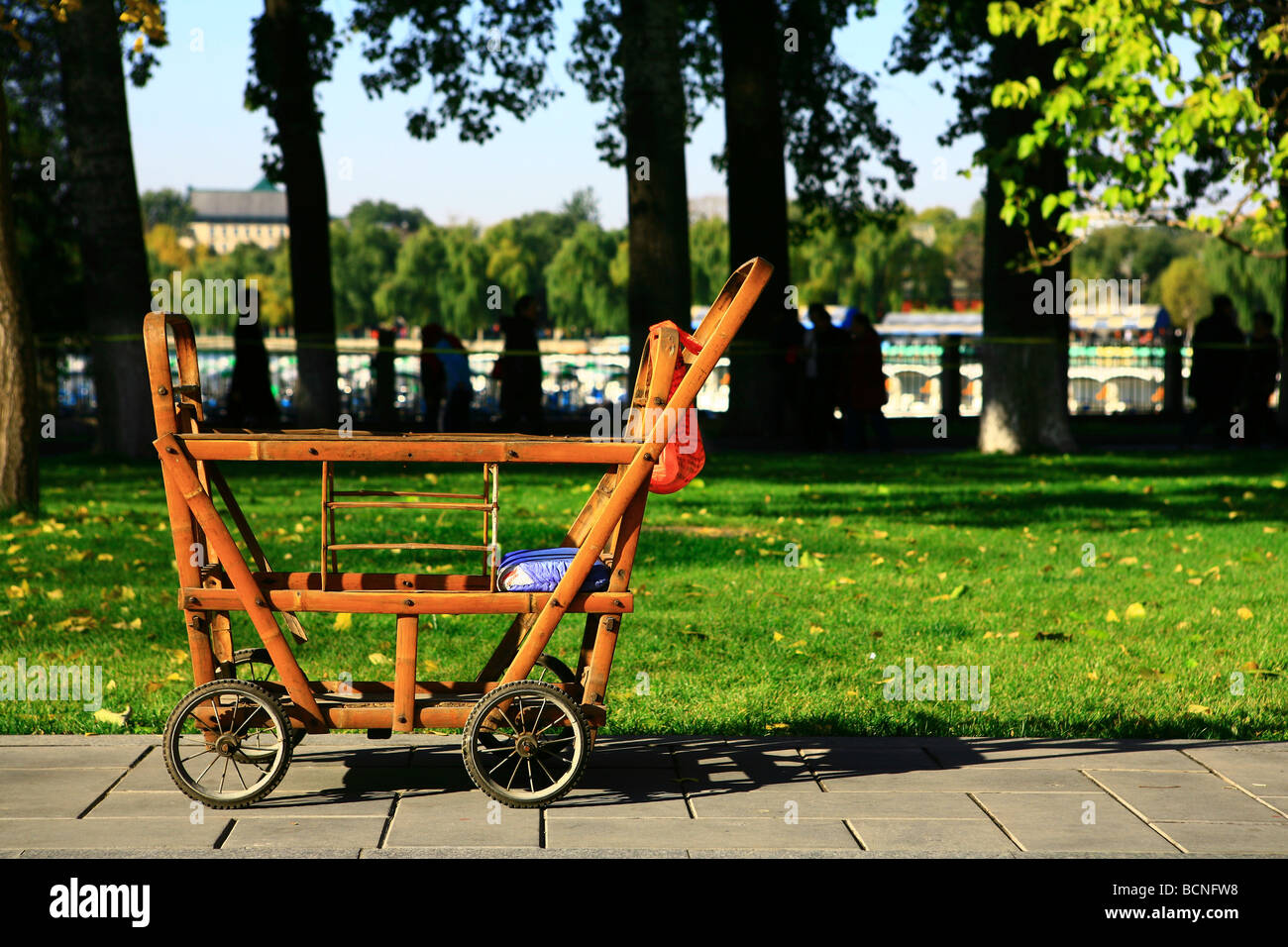 Traditional chinese baby stroller beihai hi-res stock photography and ...