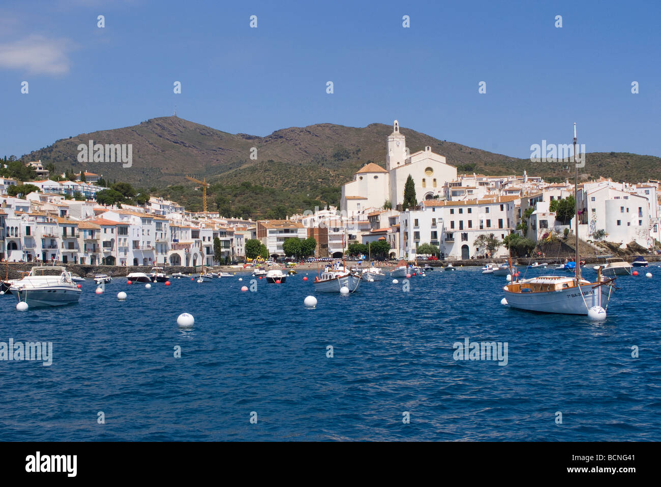 The Beautiful Coastal Town of Cadaques Cap de Creus Peninsula Catalonia ...