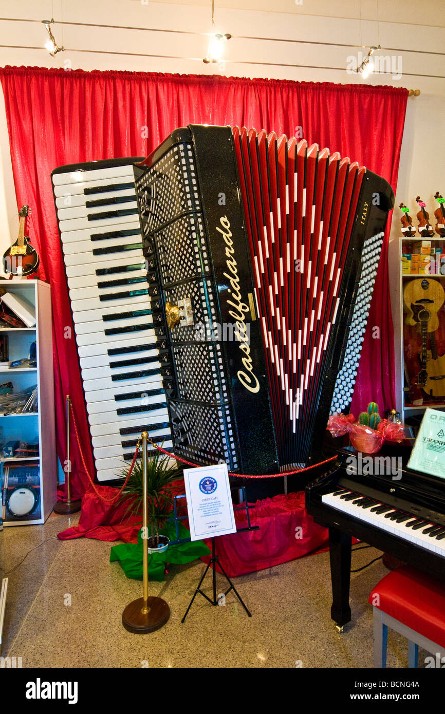 Accordion Palazzo Soprani Castelfidardo Ancona Italy Stock Photo - Alamy