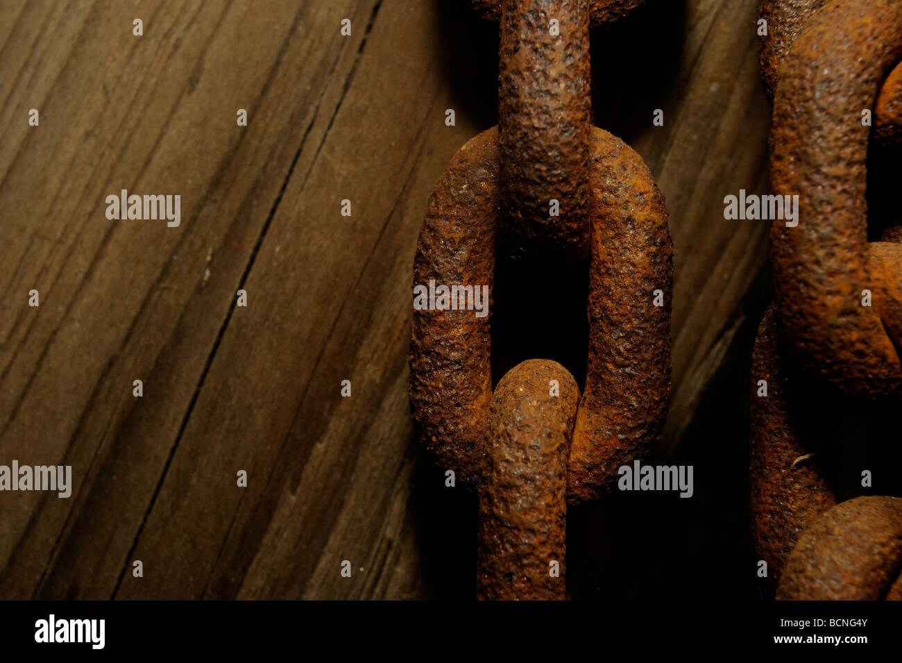 Rusty chains close up Stock Photo - Alamy