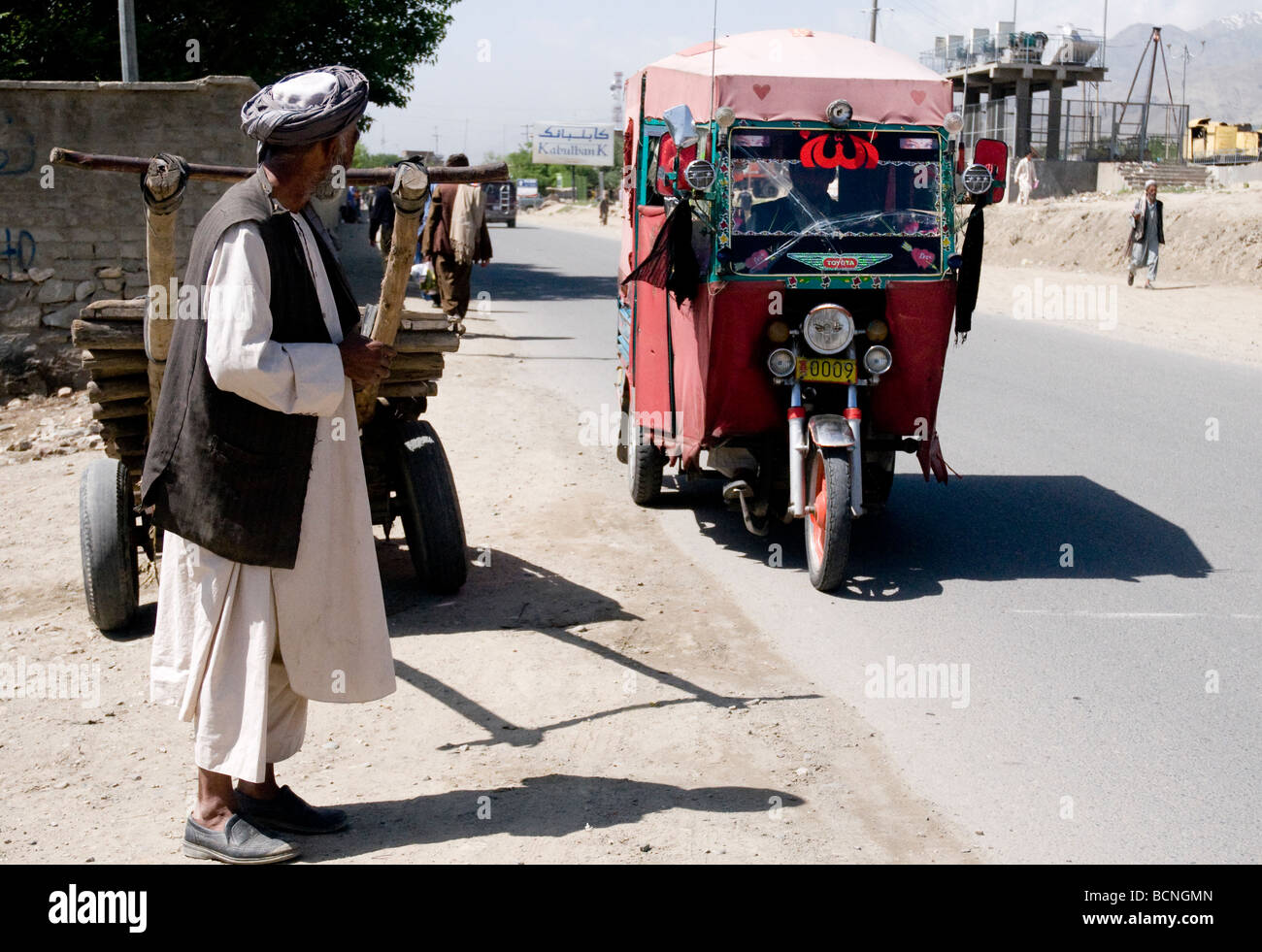 Motorised rickshaws, seating seven, are the most visible public ...