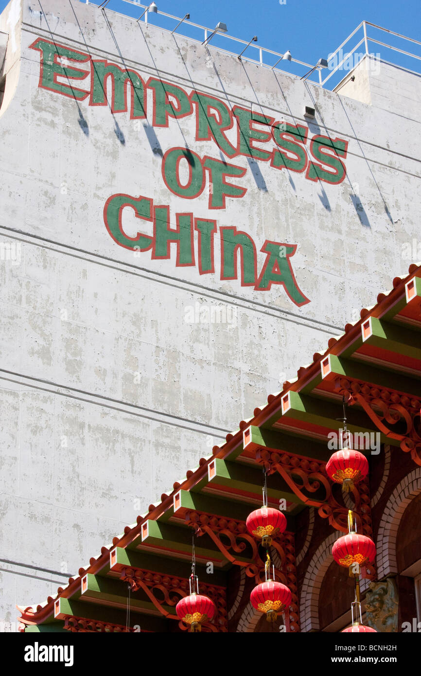 Empress of China, Grant street, Chinatown, San Francisco, California ...