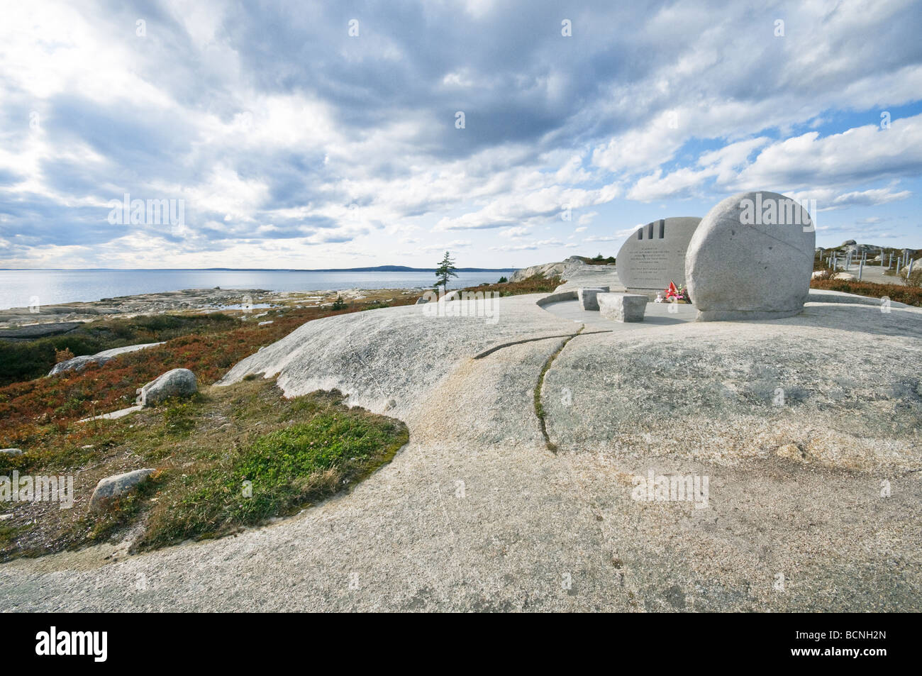Memorial to Swissair Flight 111 Nova Scotia Canada Stock Photo - Alamy