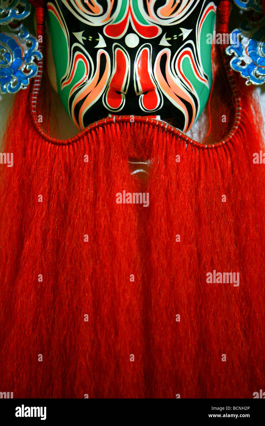Peking opera facial design, Beijing, China Stock Photo - Alamy