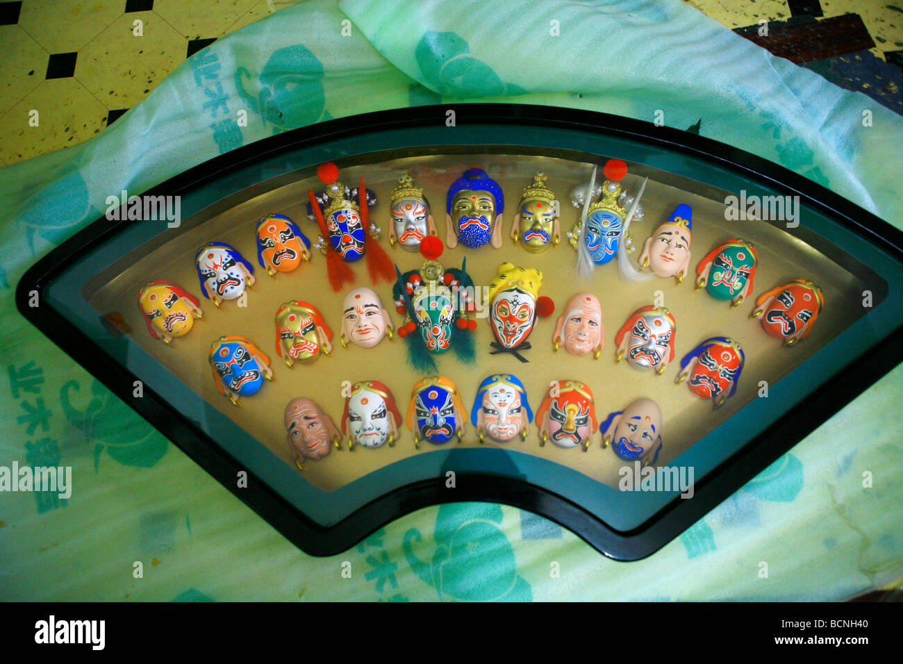 Peking opera facial design sets, Beijing, China Stock Photo - Alamy