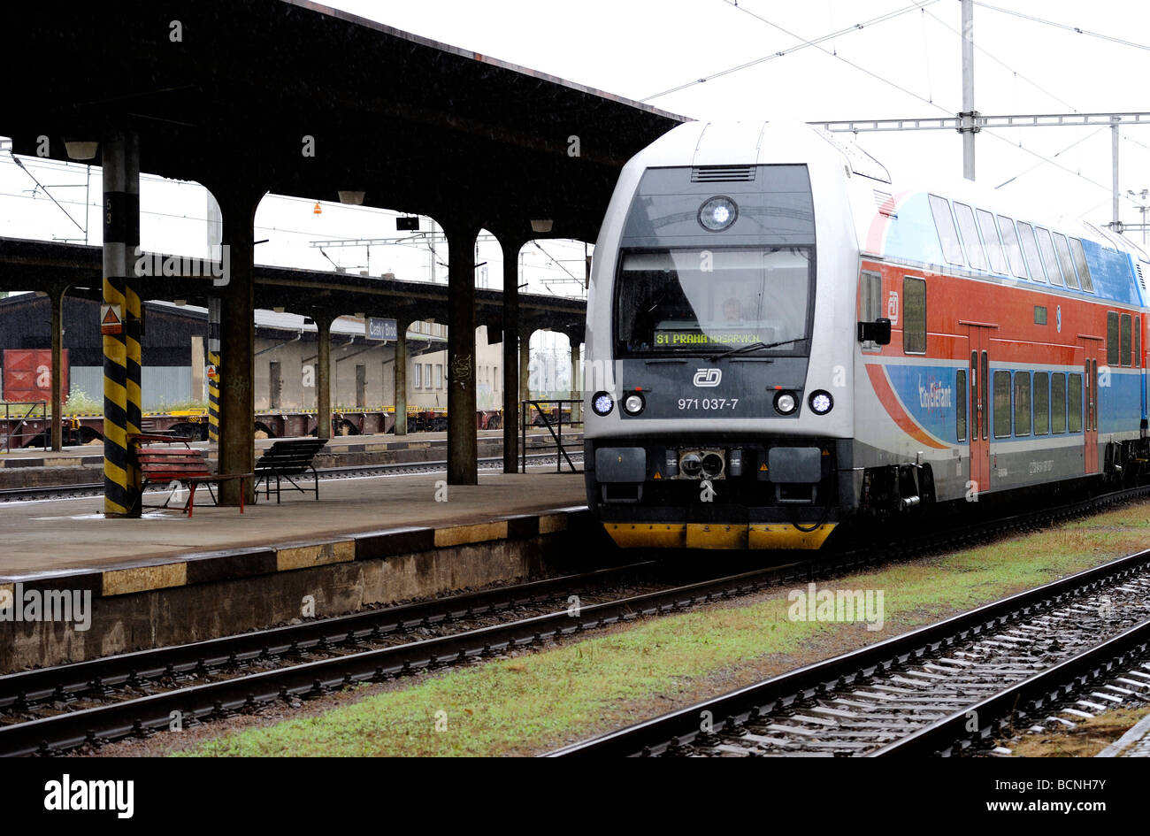 Czech railways Czech Republic Stock Photo - Alamy