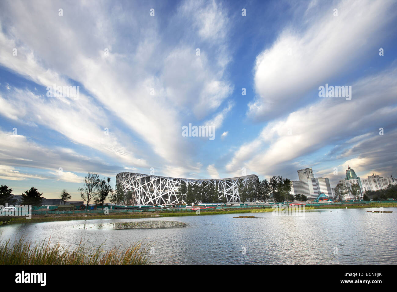 Bird's Nest, Beijing, China Stock Photo - Alamy