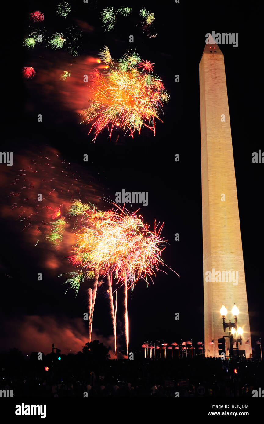 Washington dc summer fireworks hi-res stock photography and images - Alamy