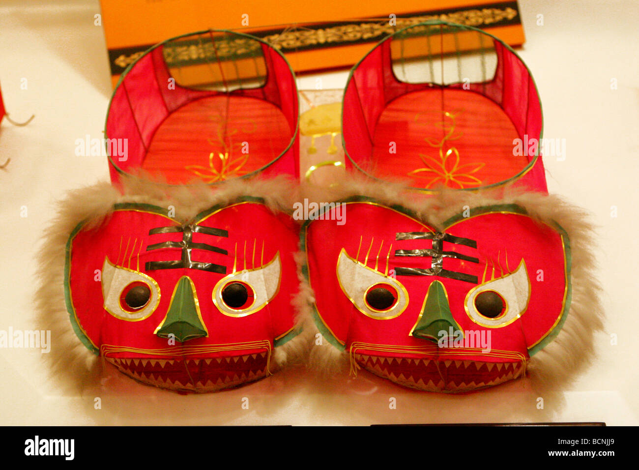 Kite with tiger head shoes design, The Kite Museum, Weifang, Shandong ...
